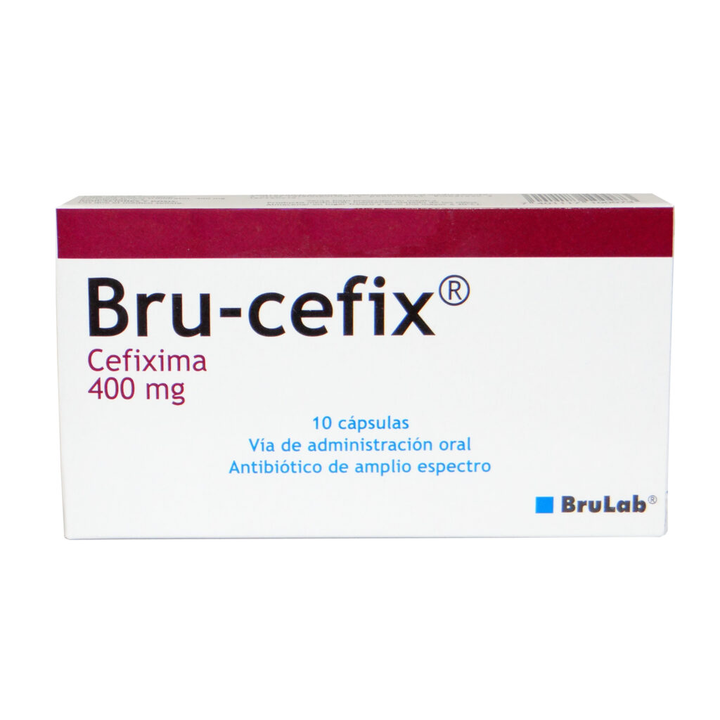Bru-cefix (10 Cápsulas) - Laboratorios BruLab, S. A.