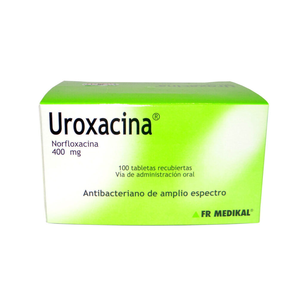 Uroxacina (100 tabletas) - Laboratorios BruLab, S. A.
